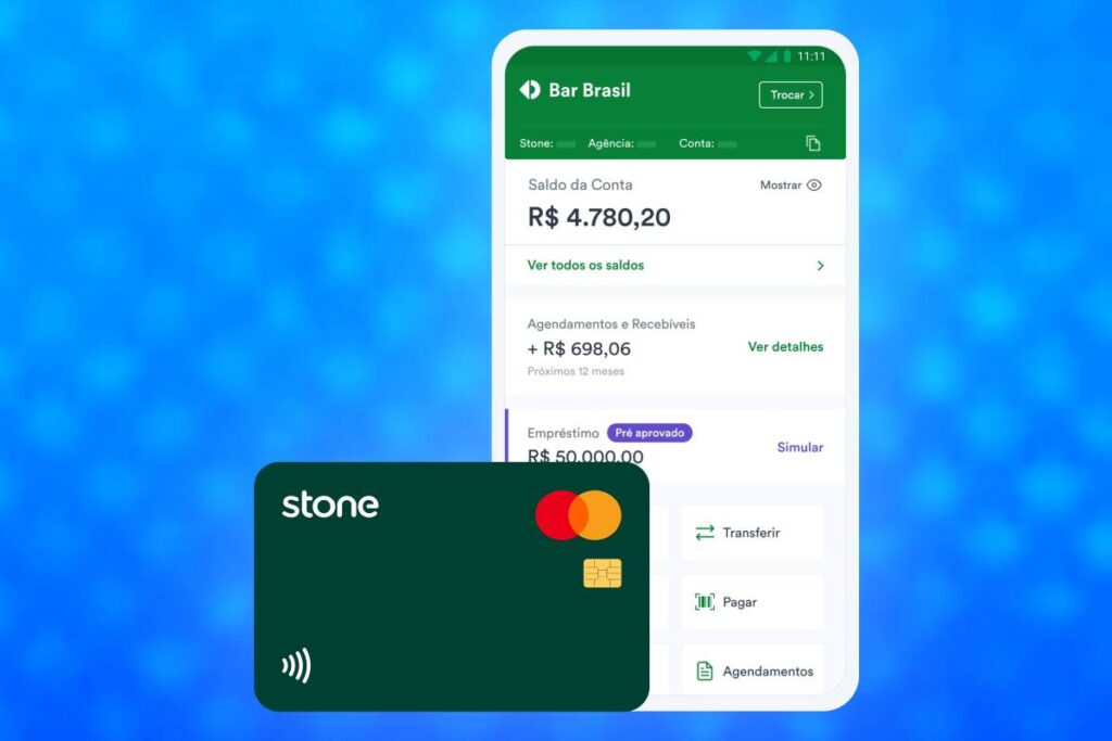 Conta Digital Stone - Como abrir, vantagens e taxas - Credited